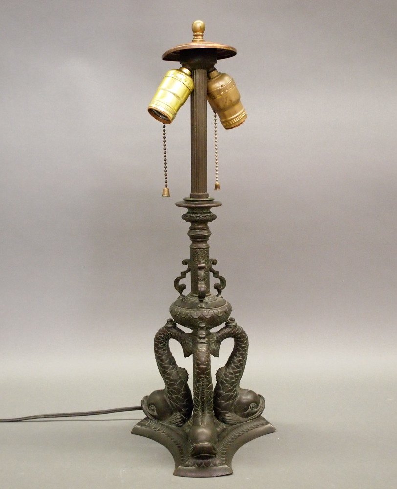 Pairpoint Dolphin Lamp Base