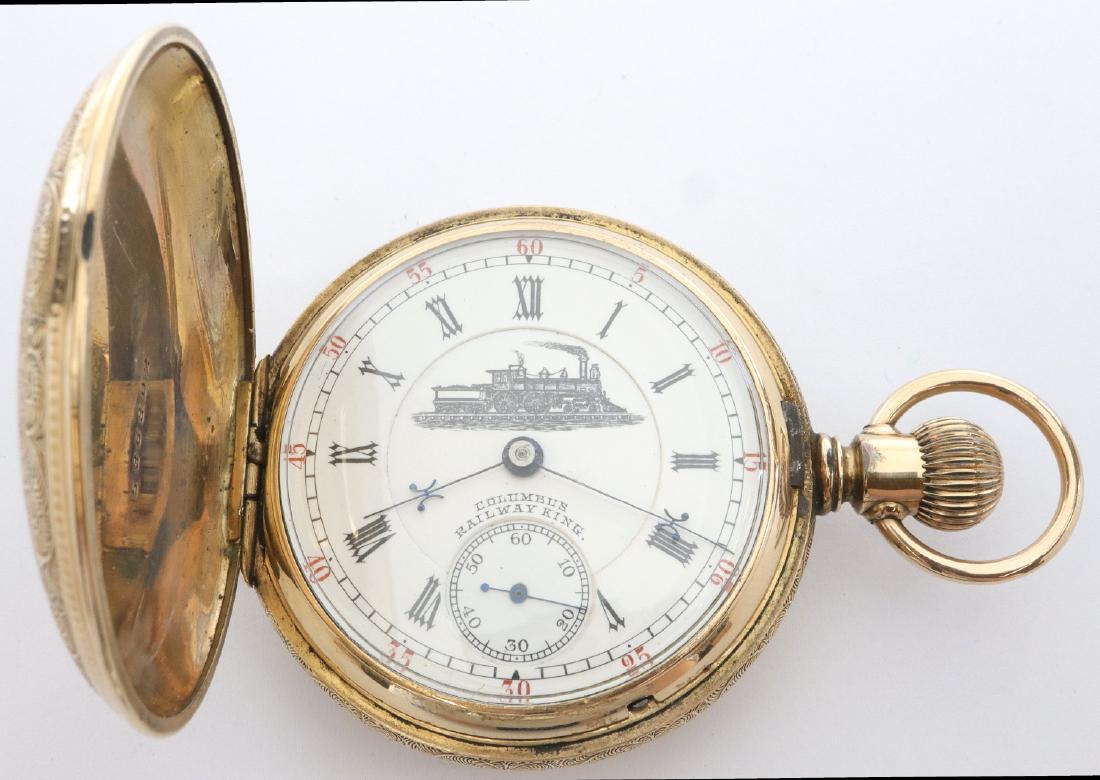 Columbus Watch Co. "railway King" Pocket Watch