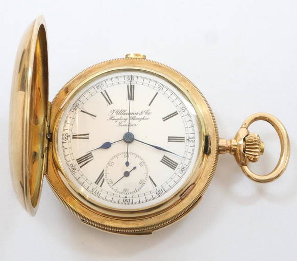 J. Ullmann & Co 14k Minute Repeater With Chronograph