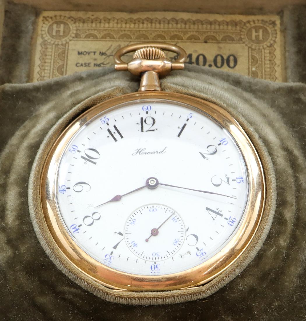E. Howard Watch Co. pocket watch