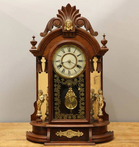 New Haven Occidental Shelf Clock