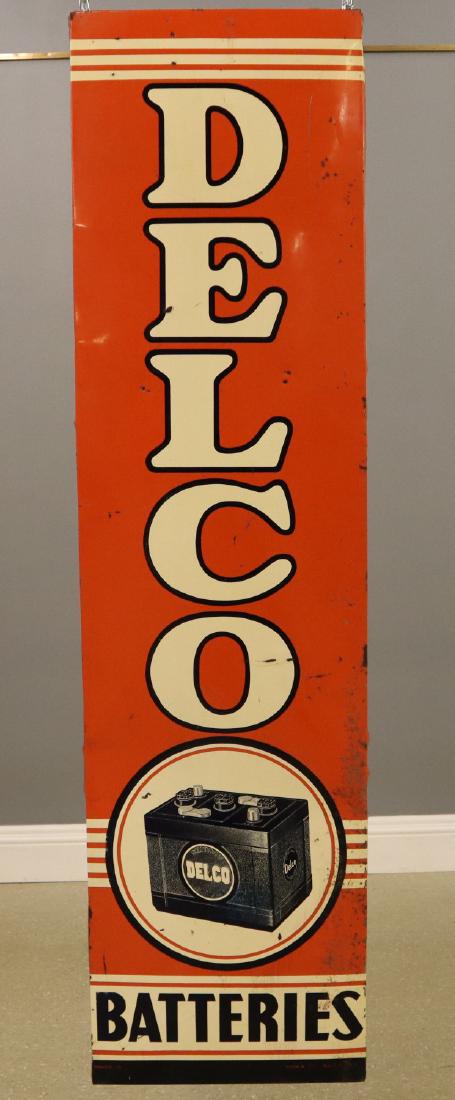 Delco Battery sign