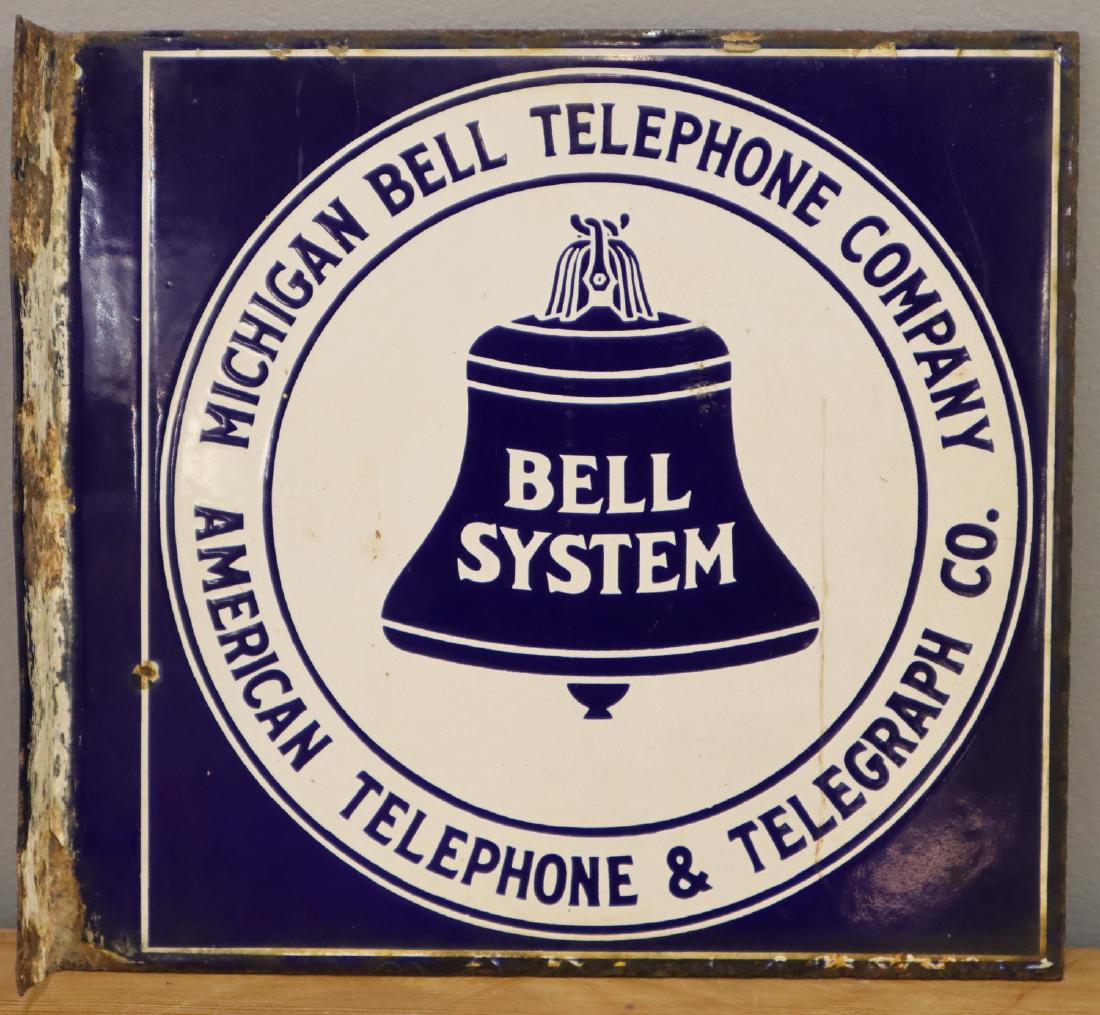 Michigan Bell Sign - Mar 30, 2019 | Schmidt's Antiques Inc. Since 1911 ...