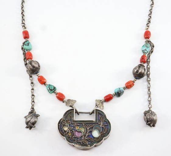 Chinese Silver Necklace