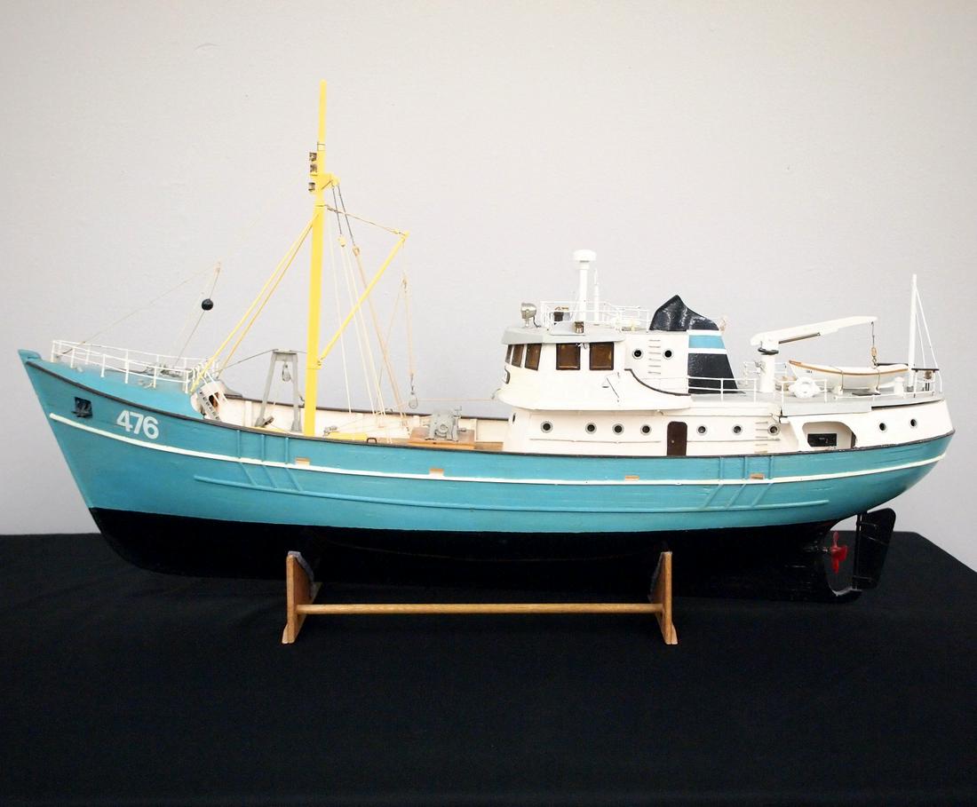 For Auction: Trawler Ship Model (#0215) on Feb 19, 2021 | Schmidt's ...