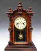 E N Welch Patti No. 1 Shelf Clock - Apr 24, 2021 | Schmidt's Antiques ...