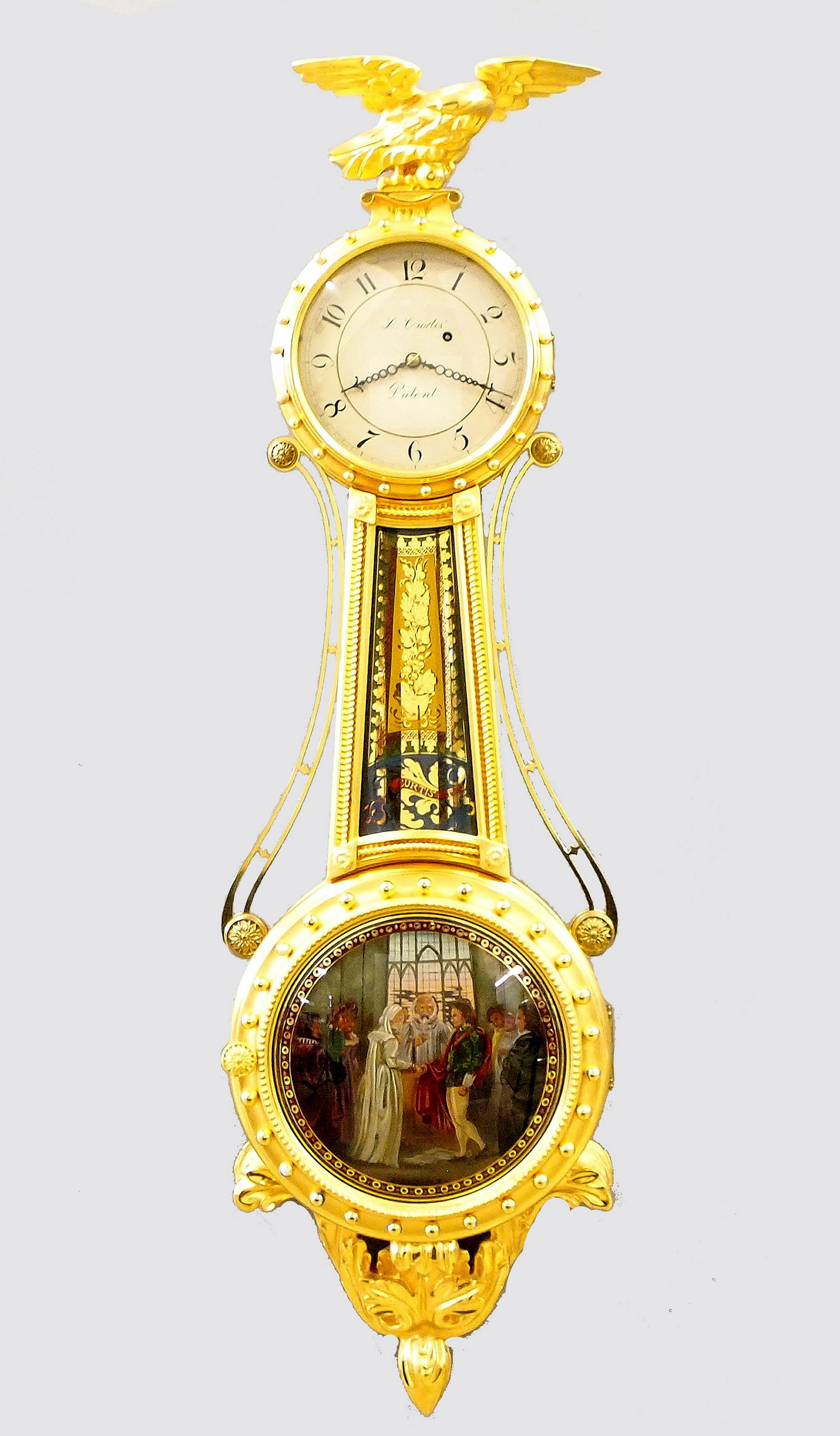 Ted Burleigh Girandole Clock