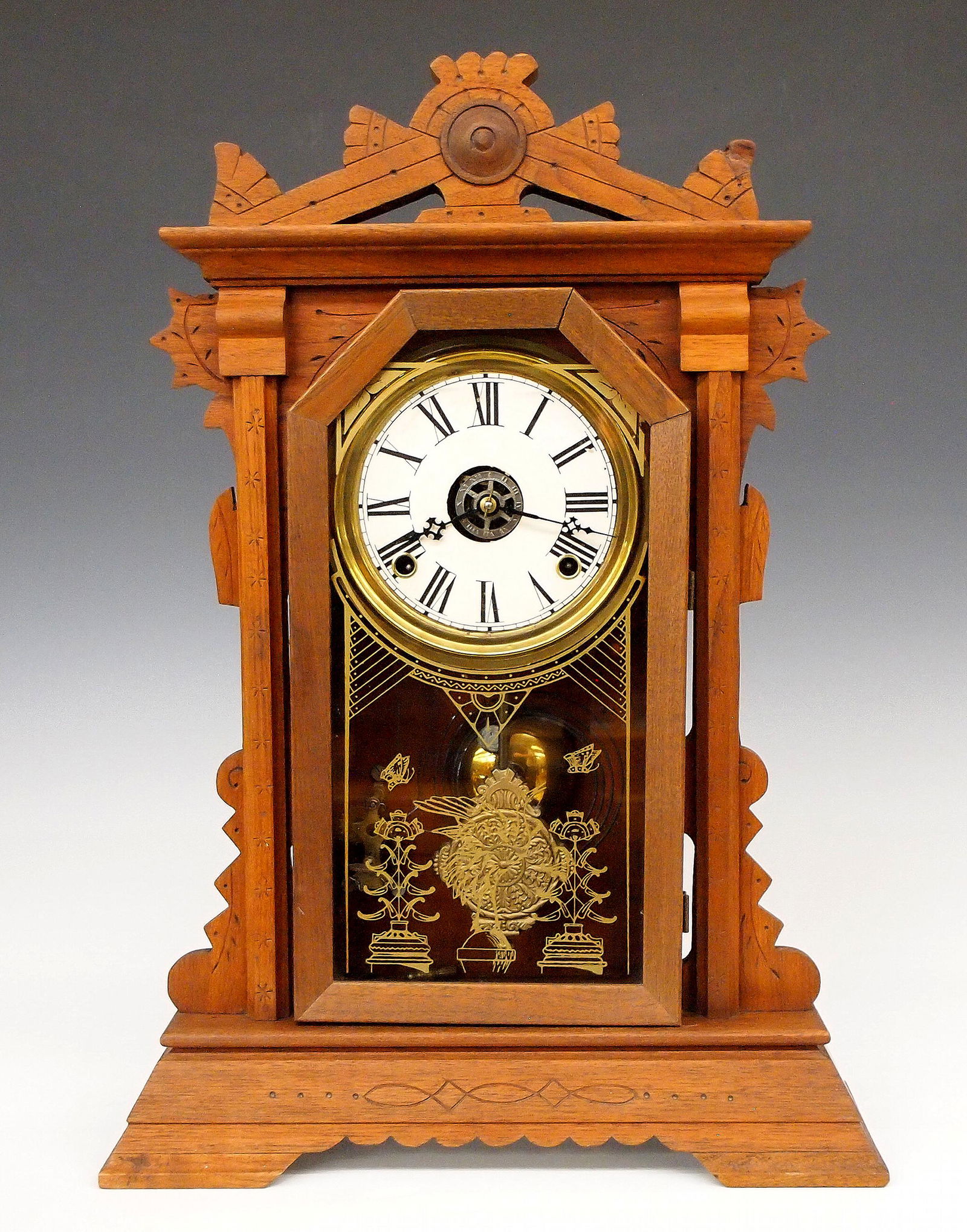 Ingraham Niagara Kitchen Shelf Clock