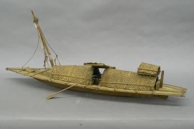 Chinese Riverboat Model