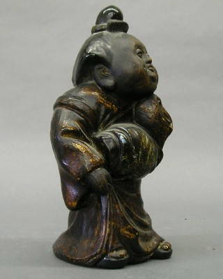 Japanese Stoneware Figure