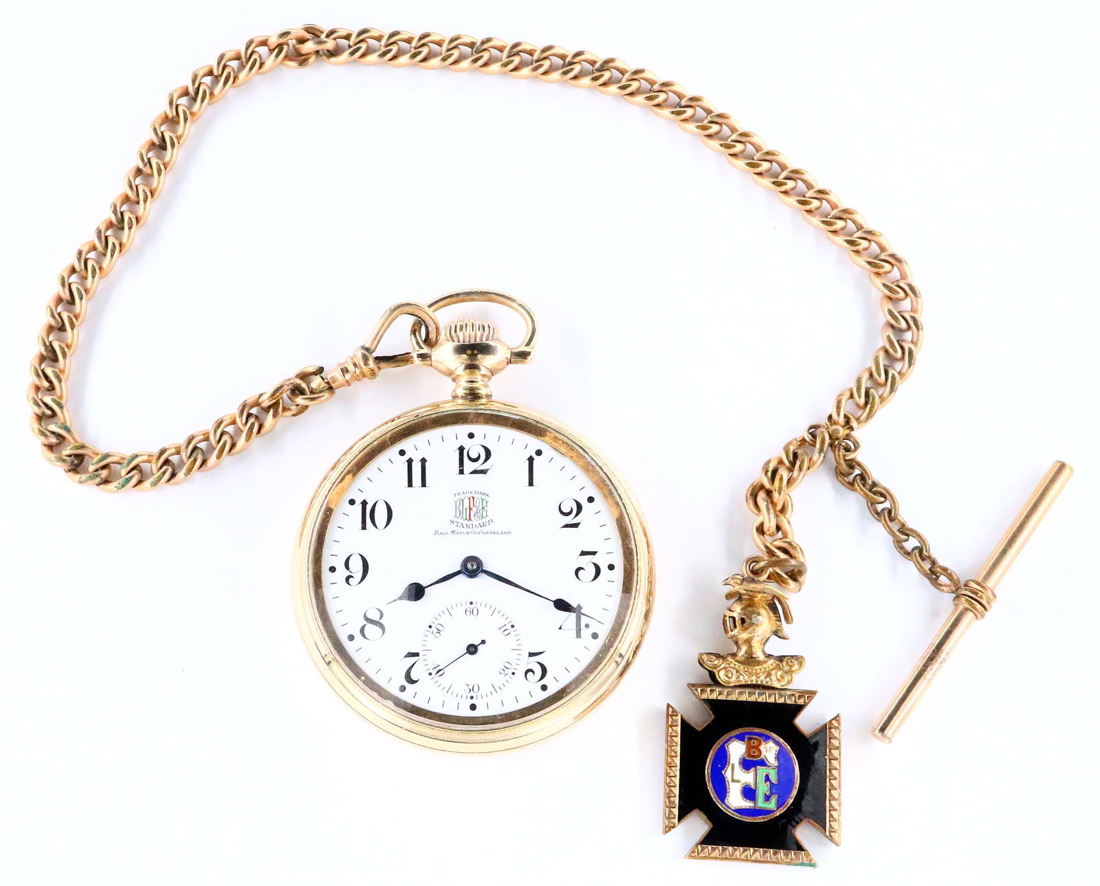 Ball/waltham B. Of L. F. & E. Railroad Watch