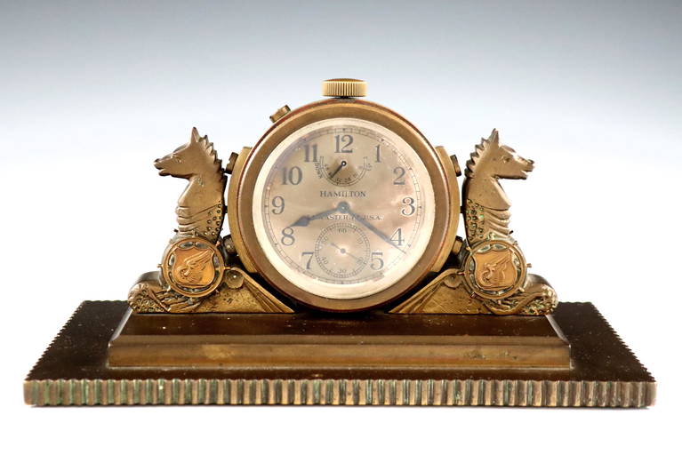 Hamilton Model 22 Us Naval Desk Chronometer