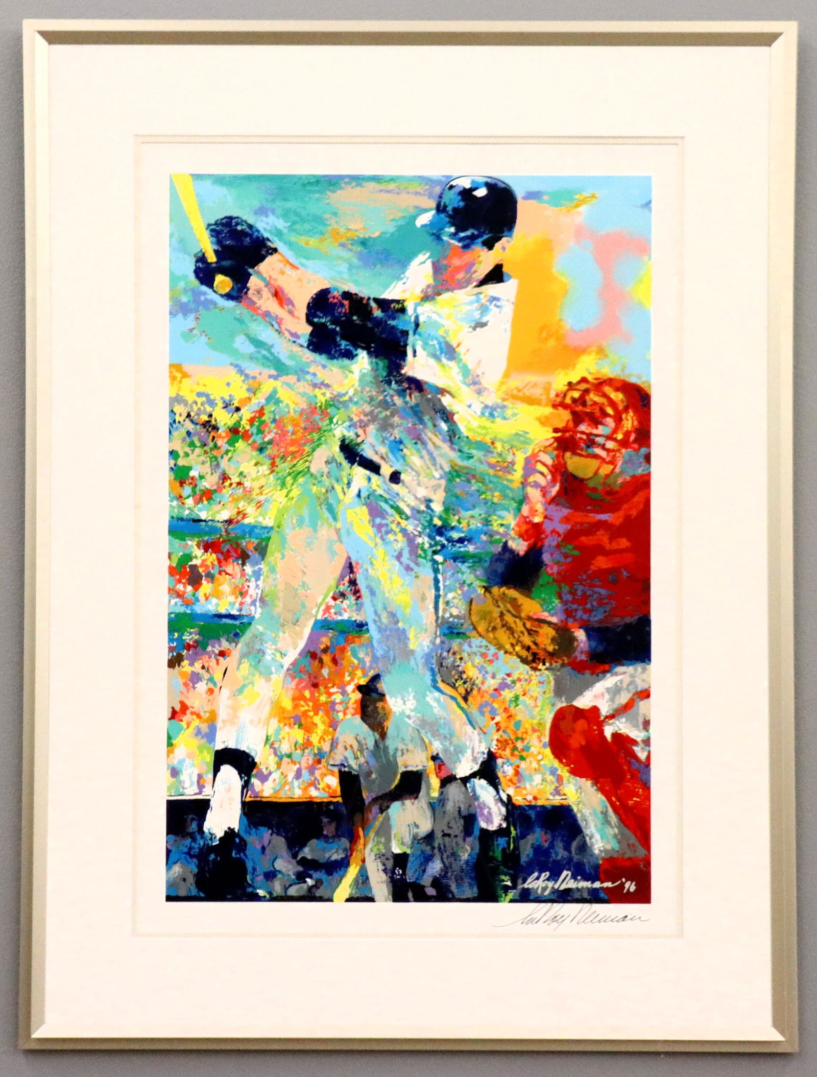 L. Neiman Hall Of Famer Serigraph