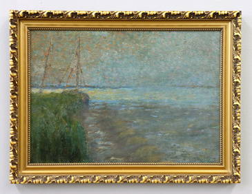 G.W. CHAMBERS SEASCAPE O/C - Jan 17, 2023 | Westport Auction in CT
