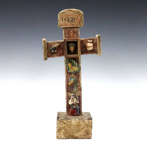 Mexican Cruz de las Animas (#0279) on Mar 04, 2023 | Schmidt's Antiques ...