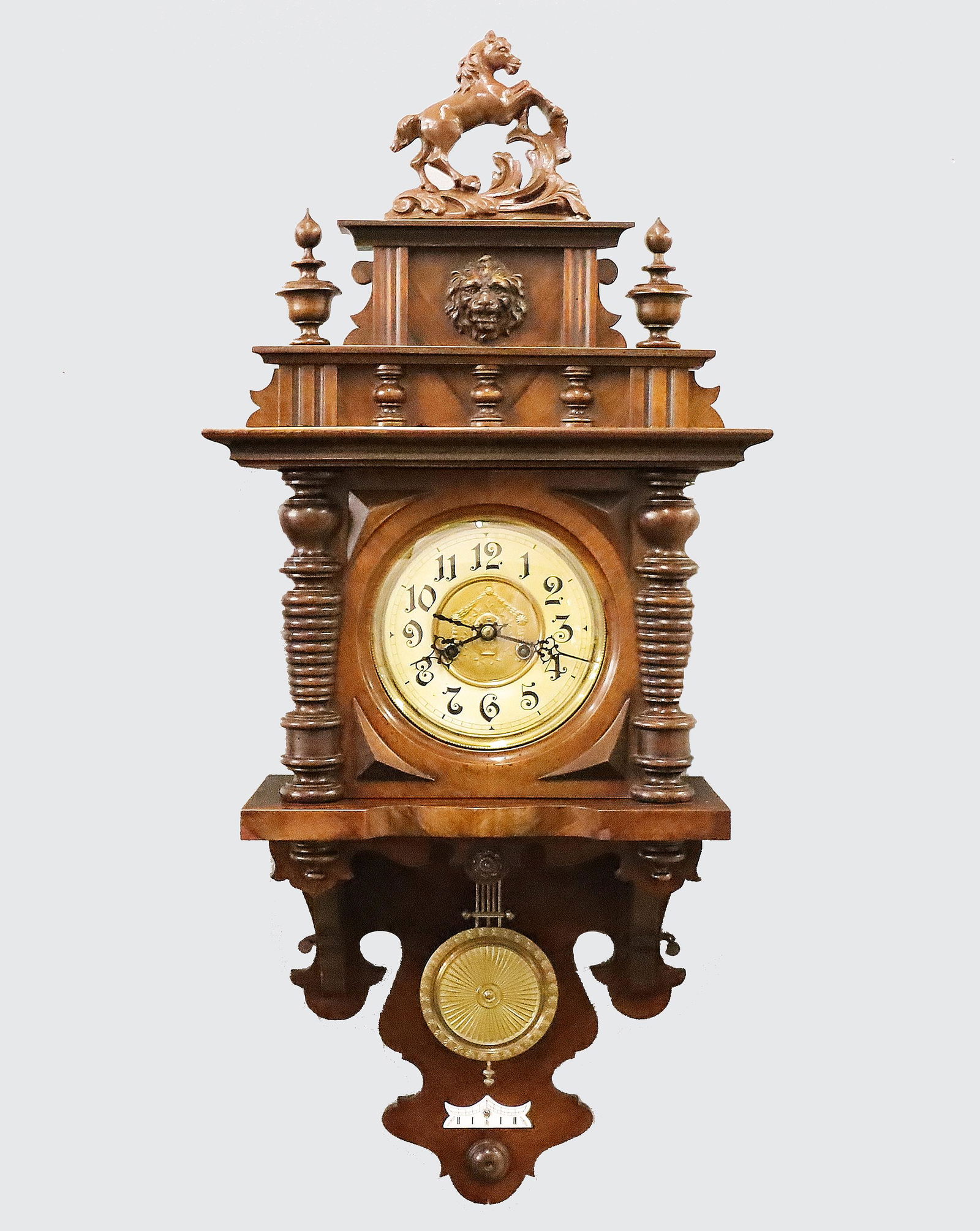 F. Mauthe Wall Clock
