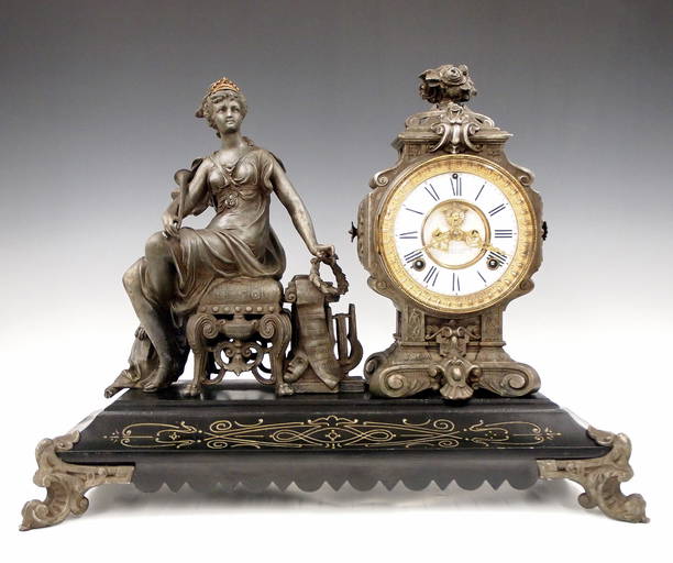 Ansonia Opera Model Figural Clock