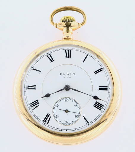 Elgin Father Time Pocket Watch