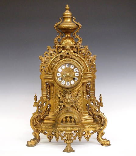 Contemporary German Table Clock (#0169) on Apr 08, 2023 | Schmidt's ...