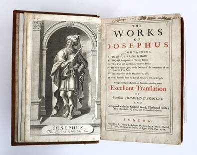Josephus (titus Flavius) The Works...,