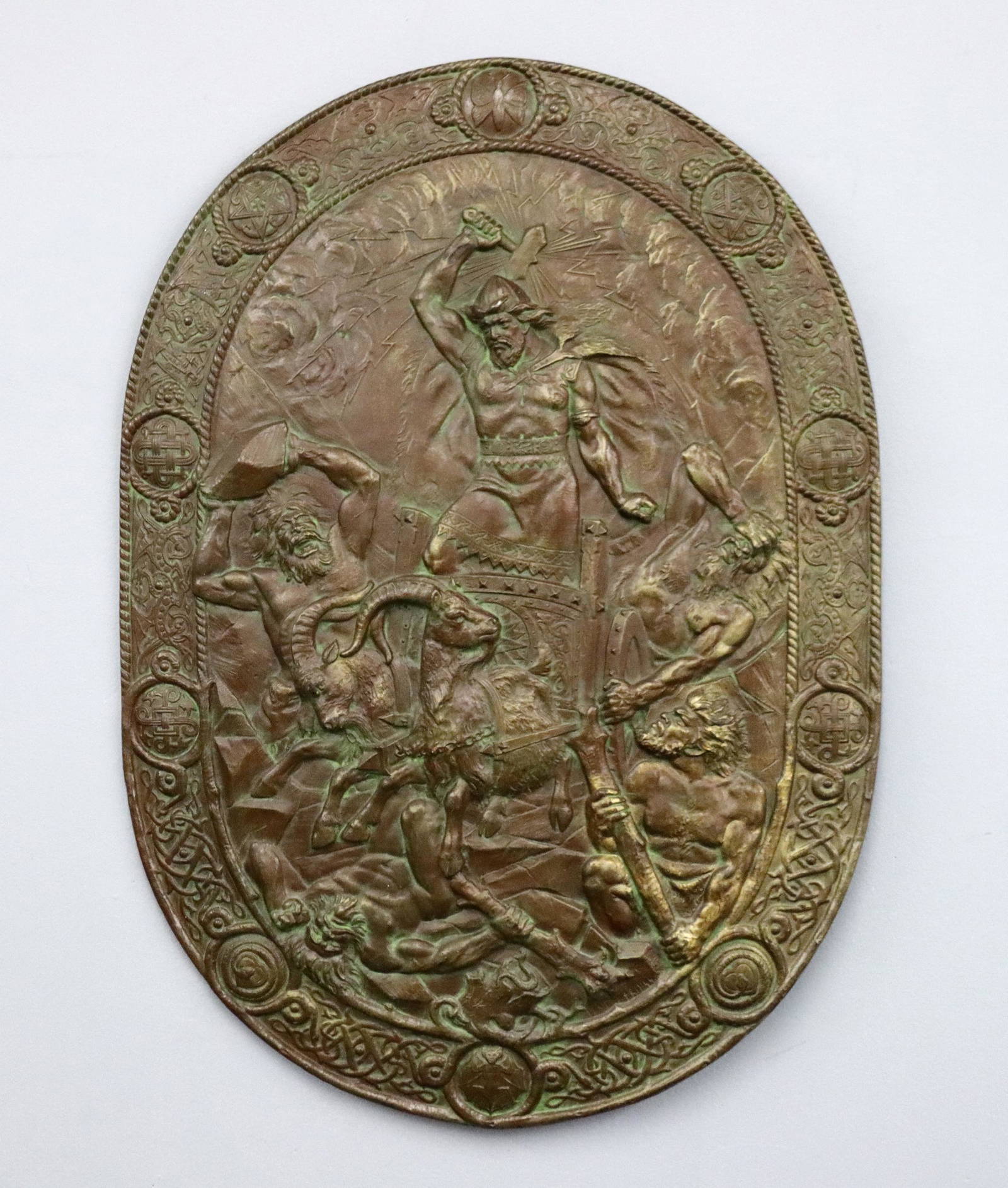 Cast Iron Thor Shield Auction