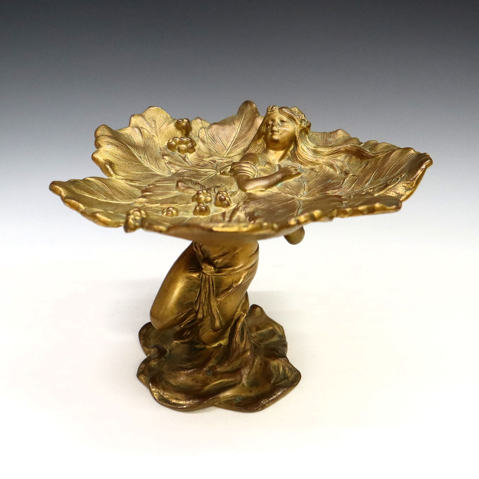 A. Foretay Bronze Compote Auction