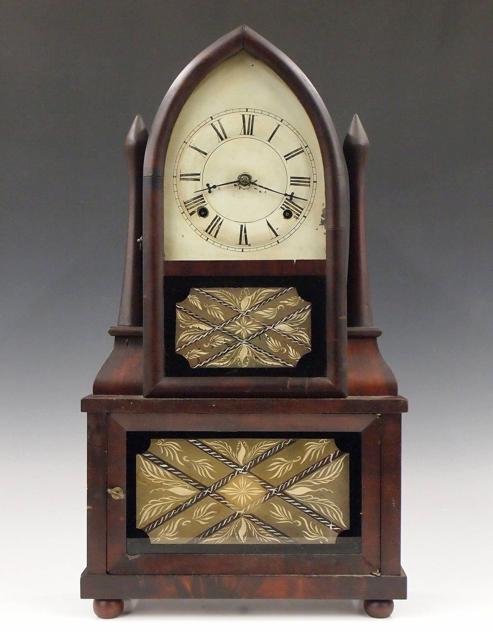 Birge & Fuller Wagon Spring Shelf Clock Auction
