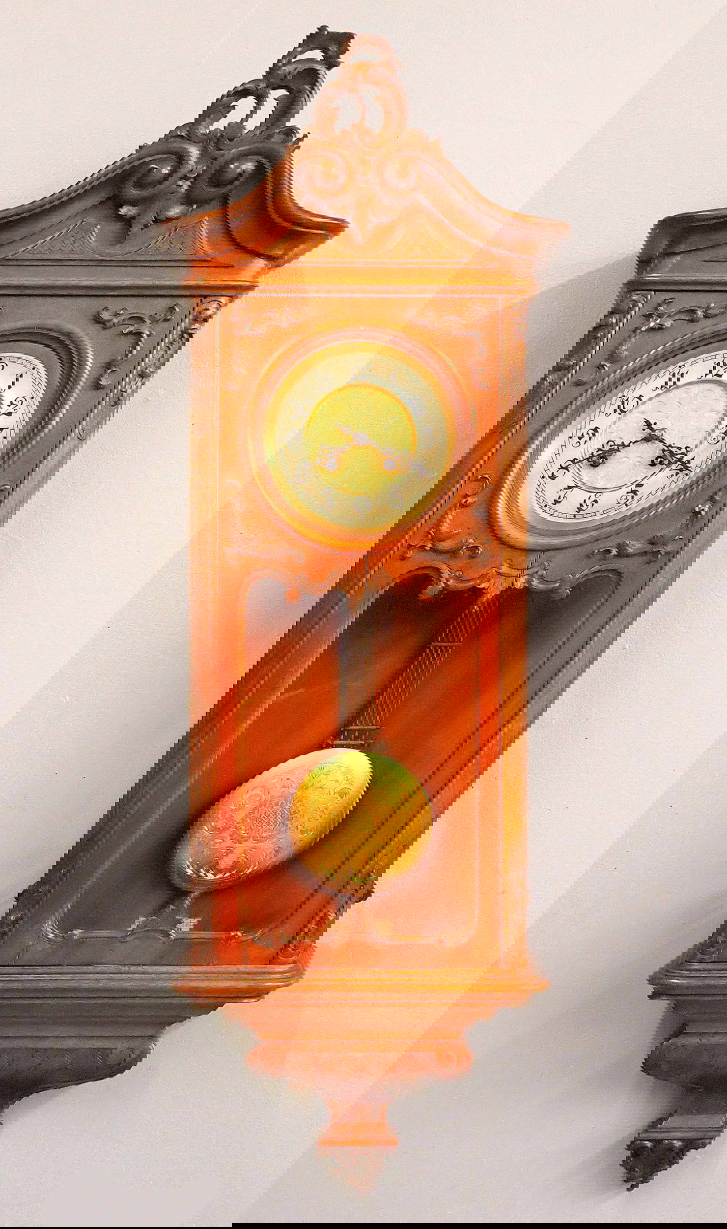 M Bauerle Second Baroque Wall Clock Auction