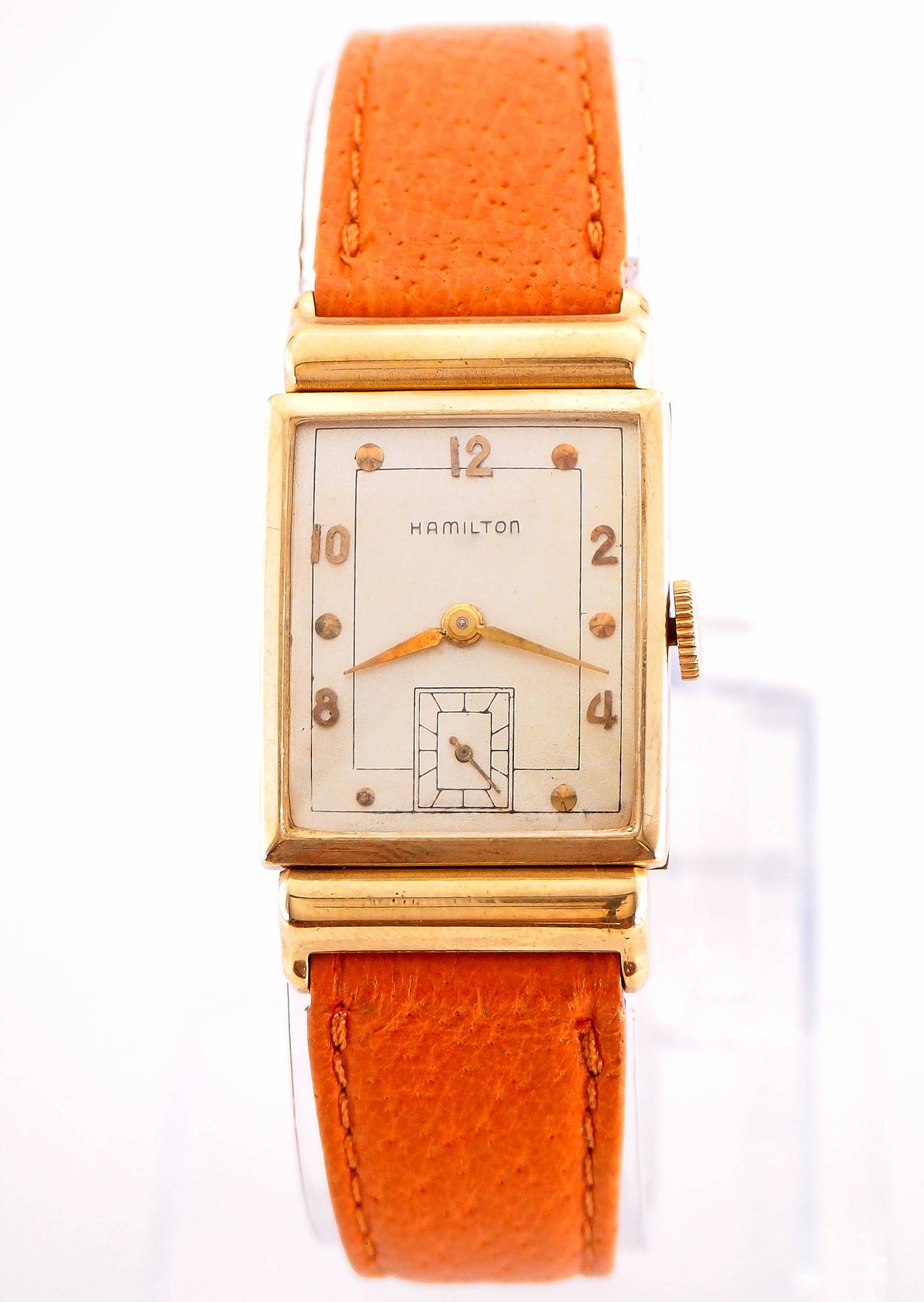 Vintage Hamilton 14k Gold Wristwatch Auction
