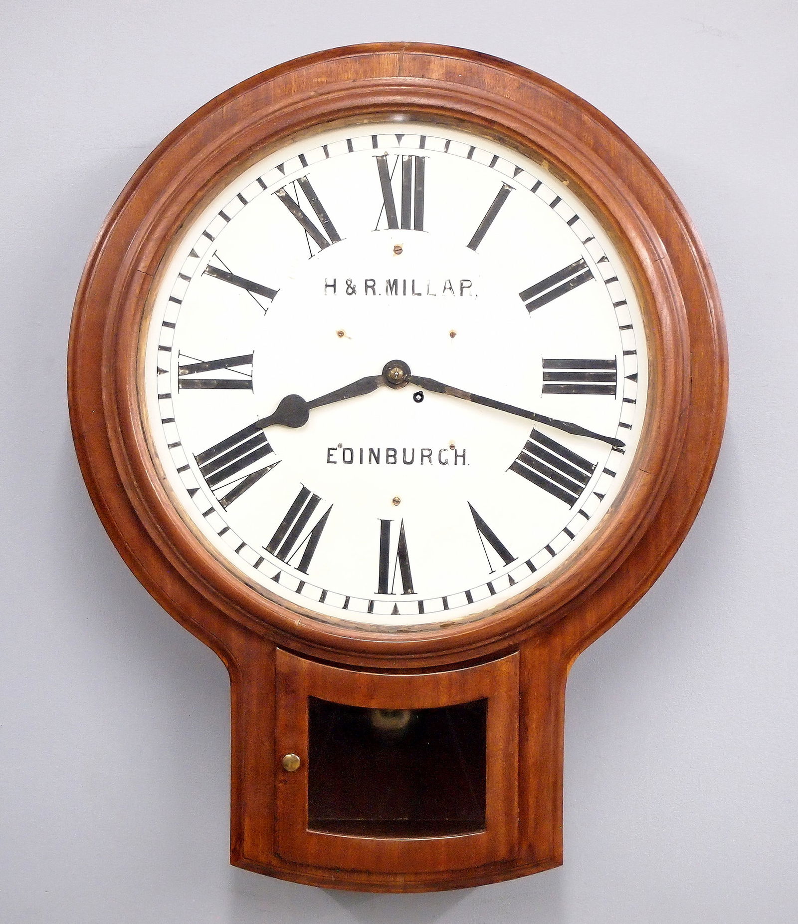 English Fusee Gallery Clock Auction