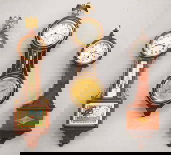 Gilbert 8 Day Antique Clock