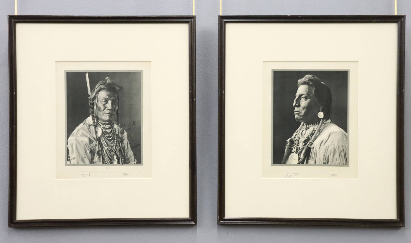2 T.j. Hileman Photogravures Auction