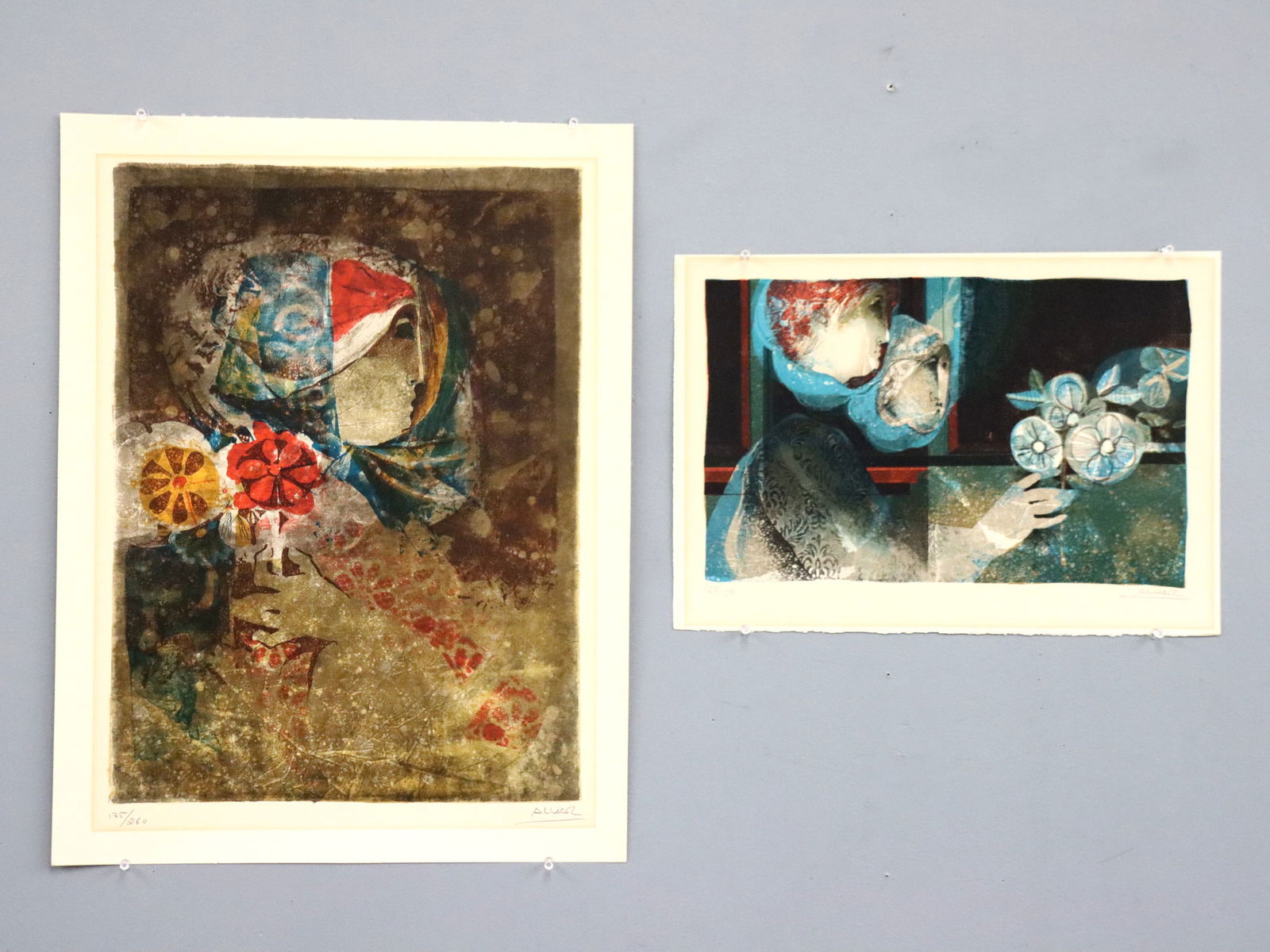 2 Alvar Lithographs Auction