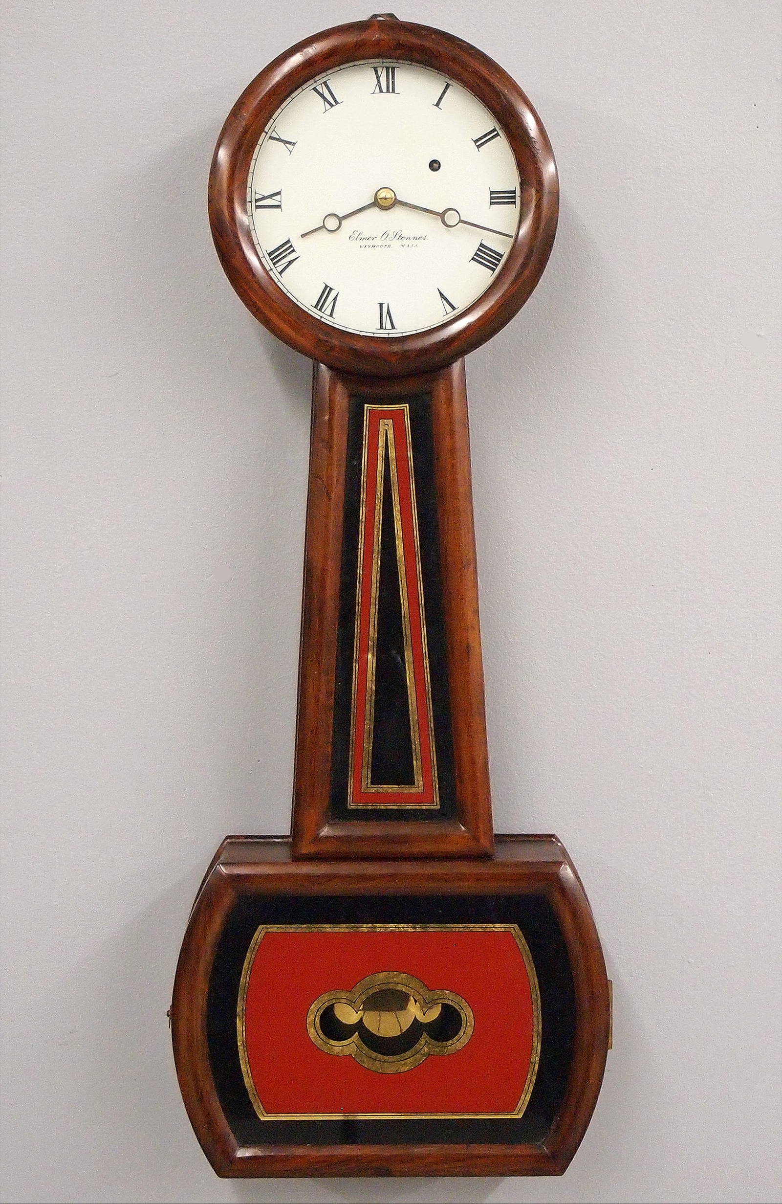 Elmer Stennes Banjo Clock Auction