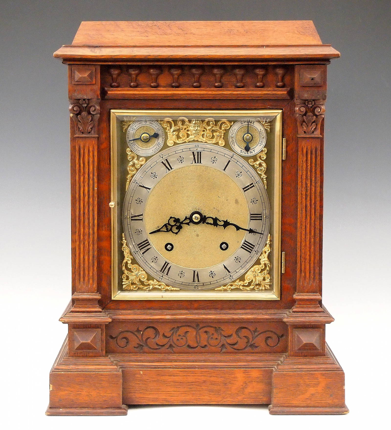 W & H German Bracket Clock Auction