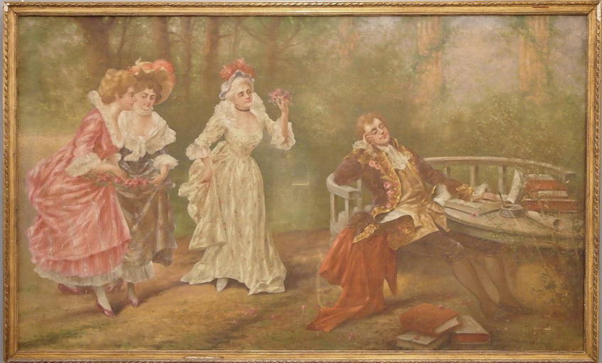 French Romantic Period Genre Scene