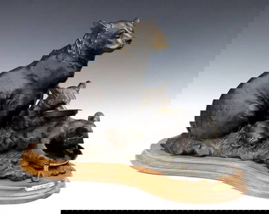 J. Gilmore Bronze Bison