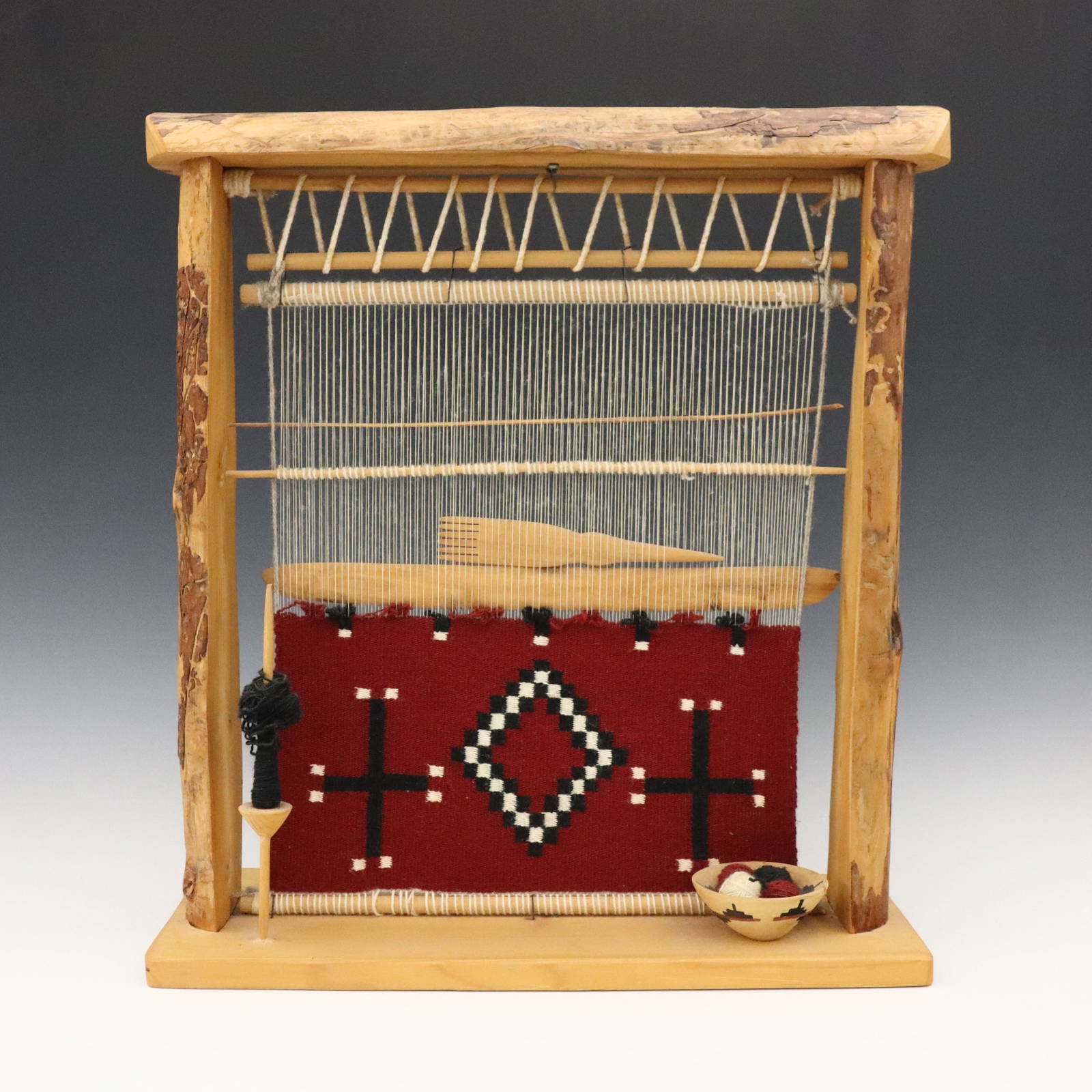 Navajo Table Loom Auction