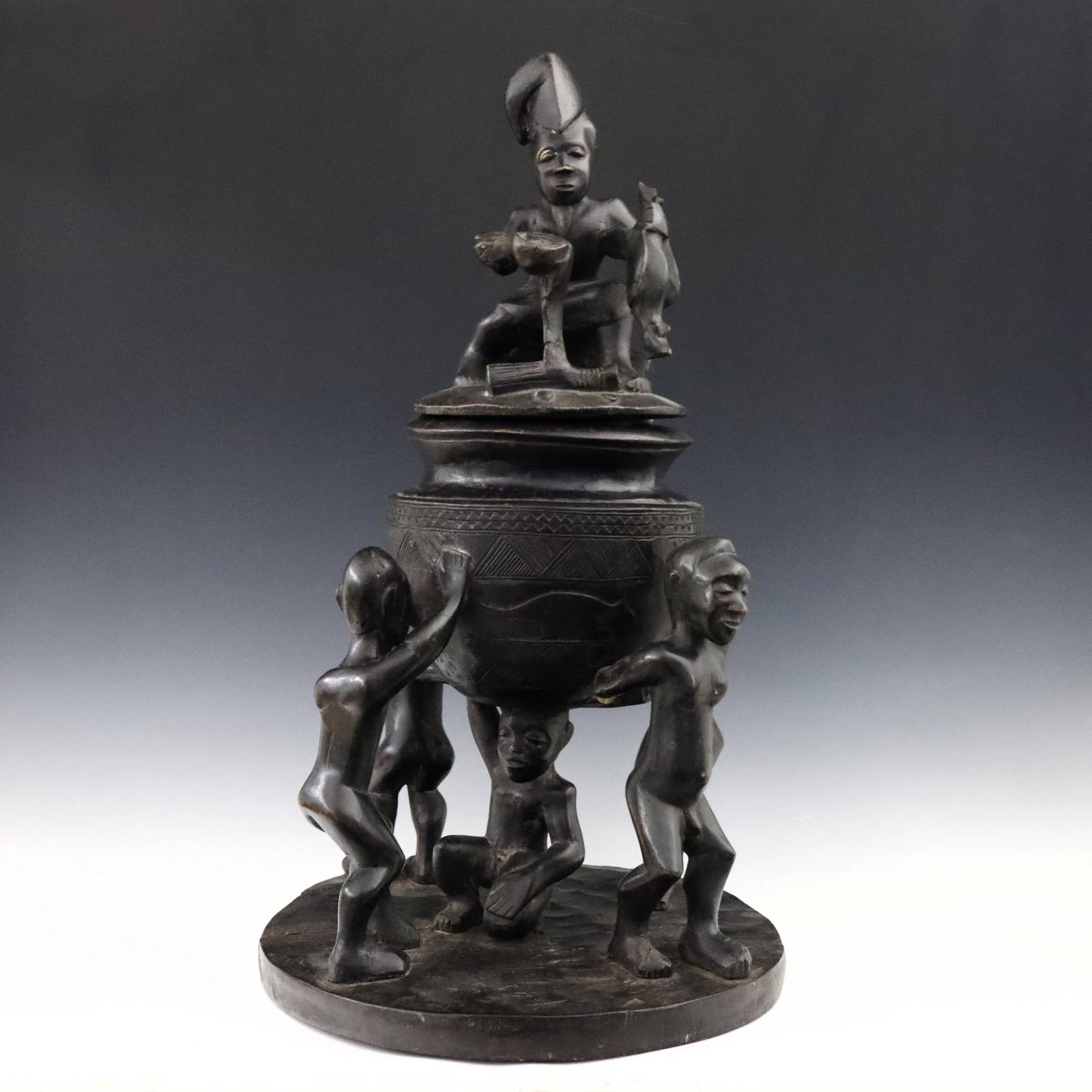 African Carved Mouse Oracle Auction