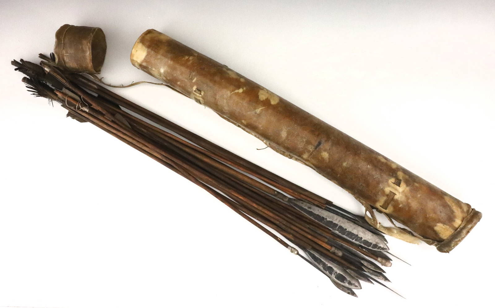 Kenyan Hide Quiver & Arrows Auction