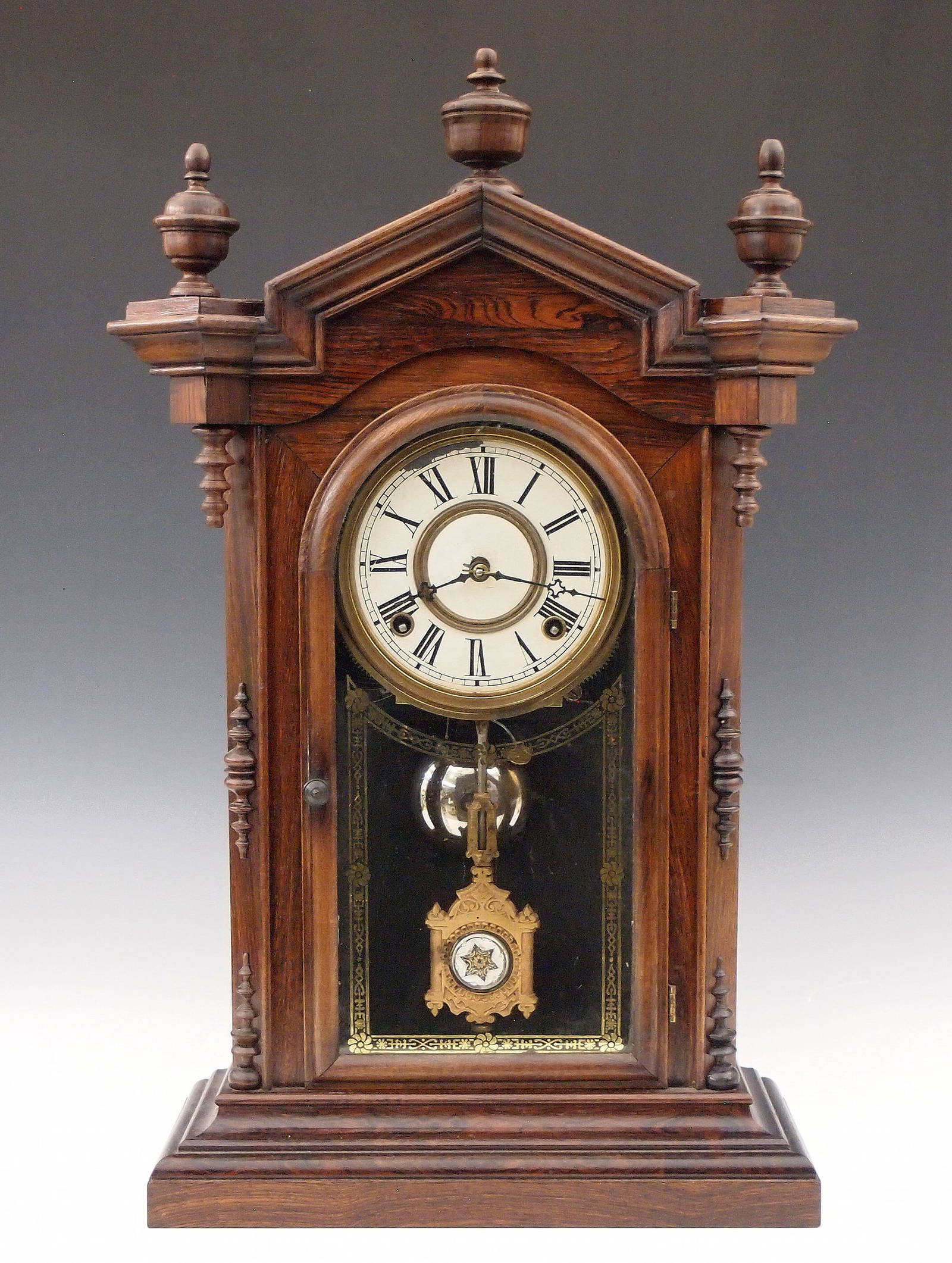 E. N. Welch Lucca Model Shelf Clock Auction