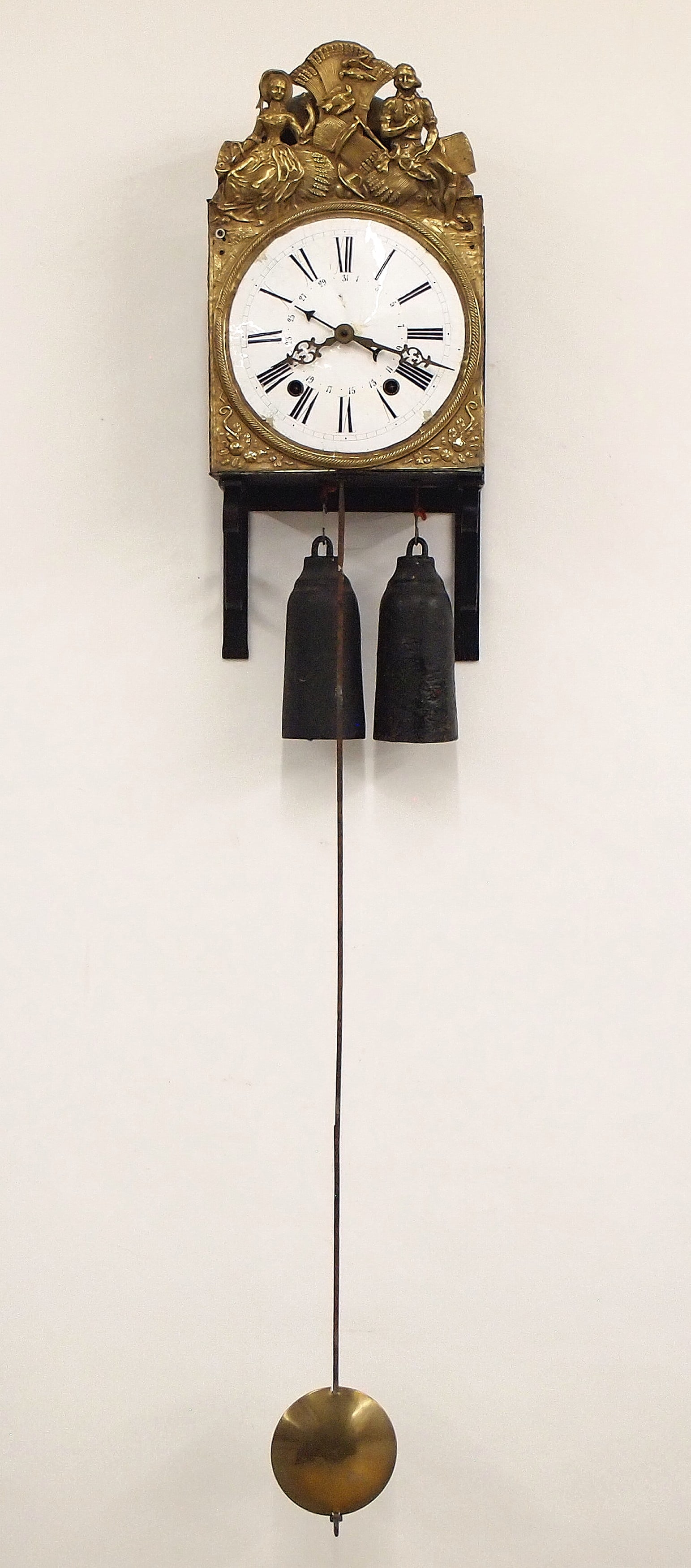 French Morbier Wall Clock - Jun 28, 2025 | Schmidt's Antiques Inc ...