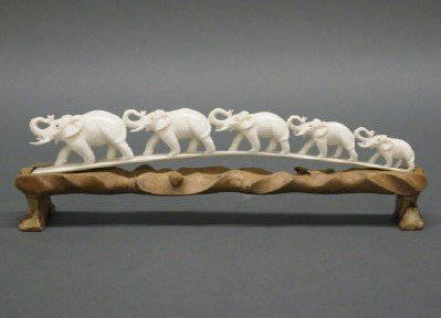 Chinese Ivory Elephant Bridge
