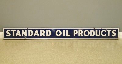 Standard Oil Products Sign - Apr 25, 2015 | Schmidt's Antiques Inc ...