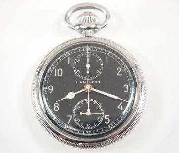 Hamilton Model 23 Military Chronograph 16 Size