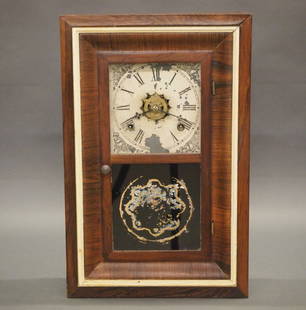 Waterbury Ogee Clock With Pendulum