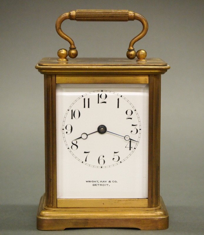 Chelsea Clock Co. Carriage clock - Oct 08, 2016 | Schmidt's Antiques ...